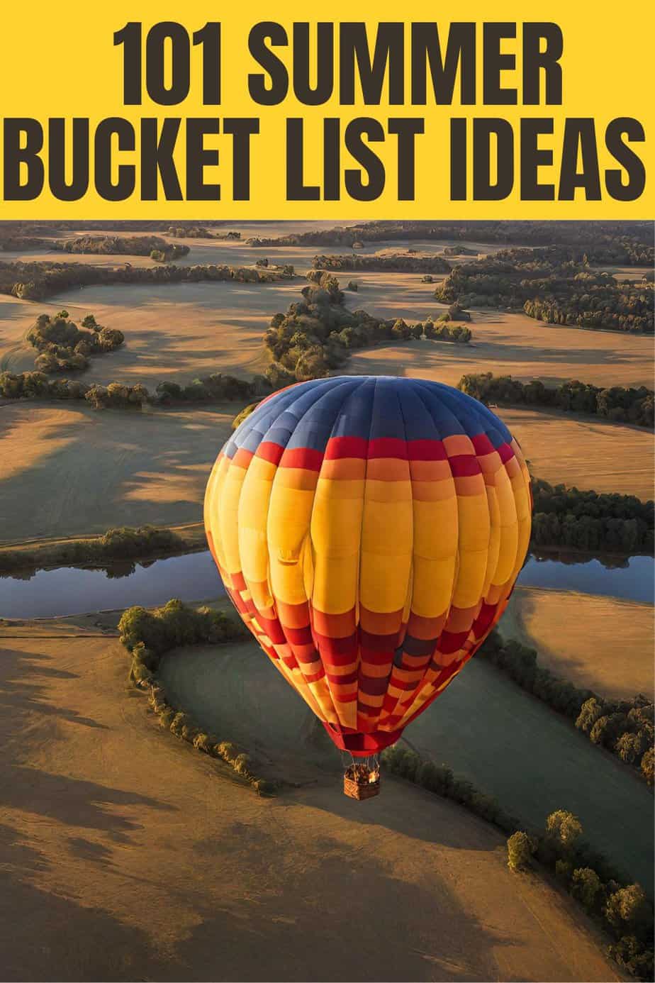 101 Summer Bucket List Ideas 2024 - OurUSAAdventures.com